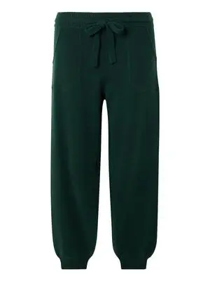 ERES Colorama Maille Star Wool And Cashmere-blend Track Pants - Green