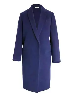 Celine Open-front Wool Coat - Blue