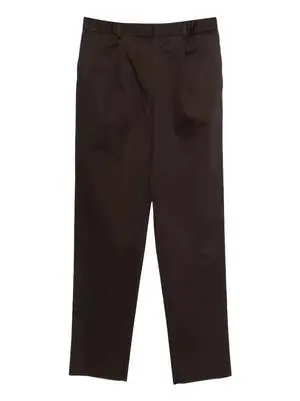Agnona Pleated Trousers - Brown