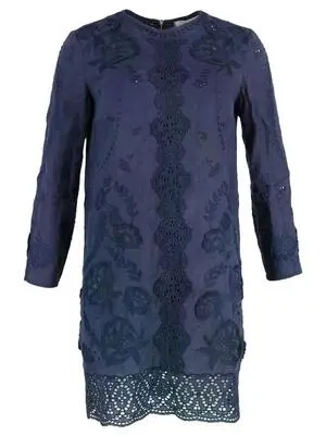 Vanessa Bruno Embroidered Dress - Blue