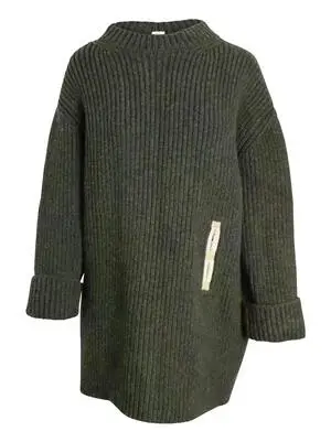 Celine Pocket Knit Sweater - Green