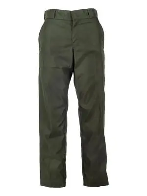 Prada Triangle-logo Trousers - Green