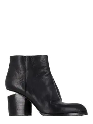 ALEXANDER WANG Gabi Cutout Heel Ankle Boots - Black