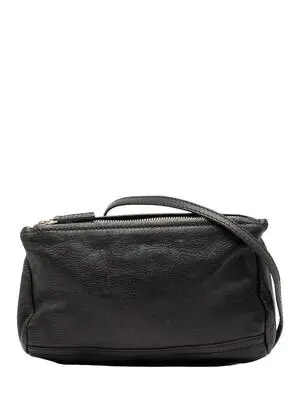 Givenchy 2014 Mini Leather Pandora Crossbody Bag - Black