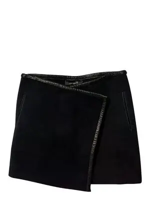 ISABEL MARANT VINTAGE 1980s Mini Skirt - Black