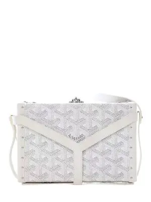 Goyard Ine Minaudiere Trunk Bag - White