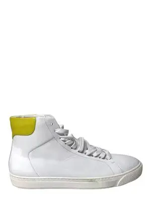 ANYA HINDMARCH Lace-up Leather Sneakers - White