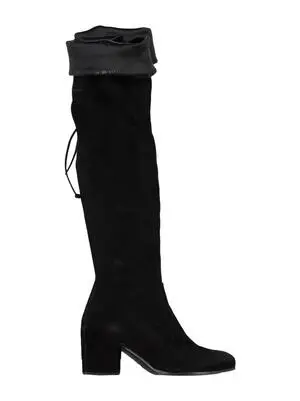 STUART WEITZMAN Leather Over-the-knee Boots - Black