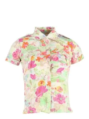 Etro Short-sleeve Floral Shirt - Neutrals