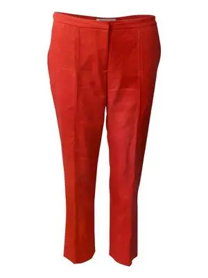 Diane Von Furstenberg Pressed-crease Trousers - Orange