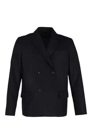 A.p.c. Double-breasted Blazer - Blue