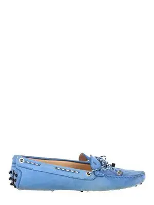 TOD'S Gommino Bow-detail Loafers - Blue