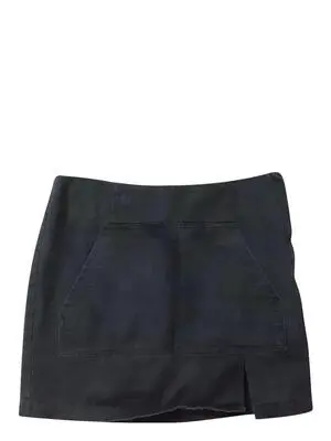 Marc Jacobs Vintage Zip-up Mini Skirt - Black
