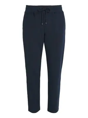 Pal Zileri Cotton-blend Drawstring Sweatpants - Navy