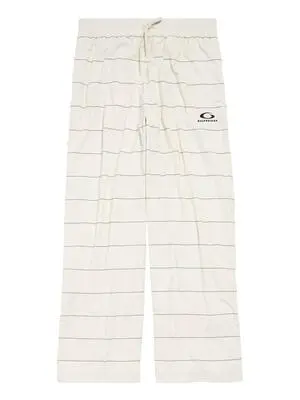 Balenciaga Striped Sweatpants - White