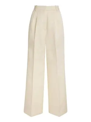 VORANIDA Pleated Wide-Leg Trousers