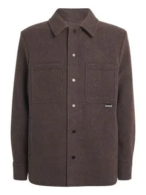 Canada Goose Wool-blend Atkinson Overshirt - Brown