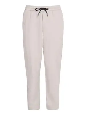 Sease Cotton Twill Summer Trousers - Grey