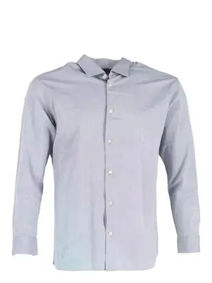 Ermenegildo Zegna Buttoned Long-sleeve Shirt - Blue