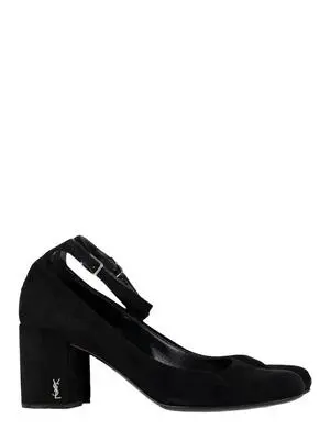 Saint Laurent Babies Ankle Strap Pumps - Black