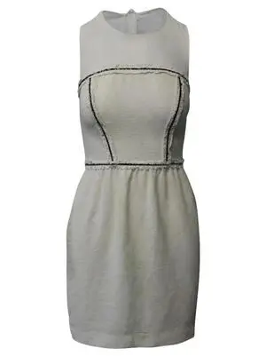 Sandro Paneled Dress - White