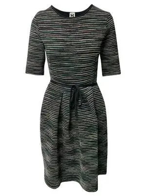Missoni Striped Knit Dress - Black