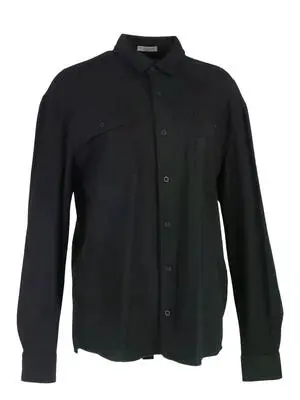 Bottega Veneta Button-down Long-sleeve Shirt - Black