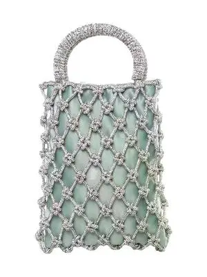 Rosantica Beaded Tote - Green