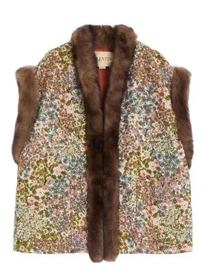 Valentino Garavani Gobelin Apres L'hiver Fiorellini Waistcoat - Multicolour