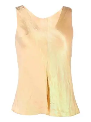 THE ROW Sleeveless Scoop-neck Top - Neutrals