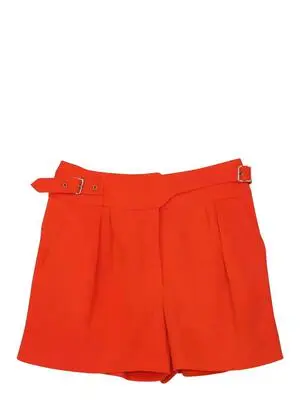 Nina Ricci Buckle-detail Mini Shorts - Orange