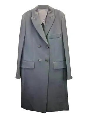 JOSEPH Tailored Double-breasted Coat - Grey
