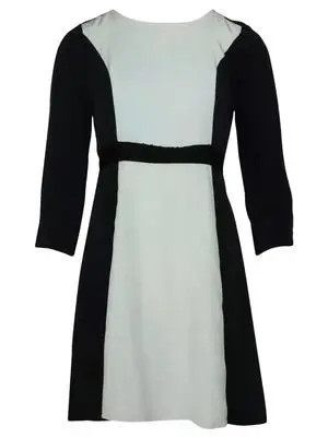 Marc Jacobs Vintage Long-sleeve Midi Dress - Black