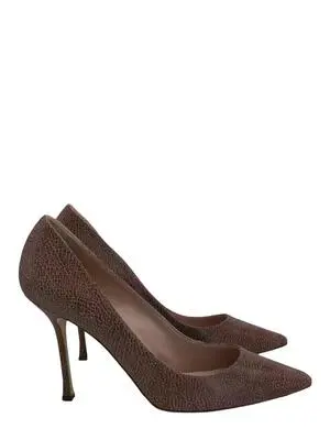 SERGIO ROSSI Pointed-toe Pumps - Brown