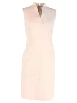 BOSS Difena V-neck Sleeveless Mini Dress - Pink
