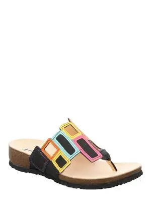 Think! Julia Sandal - Black/kombi
