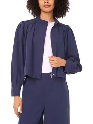 Vince Camuto Zip Front Jacket - Classic Navy