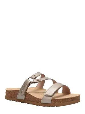 TAOS Ring Slide Sandal - Champagne