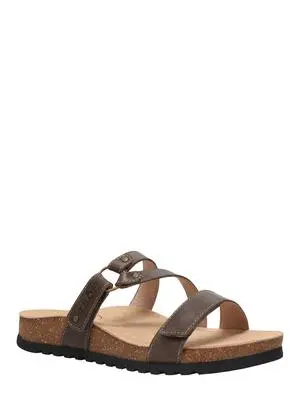 TAOS Ring Slide Sandal - Mocha