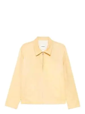 Sandro Zip-front Jacket - Yellow