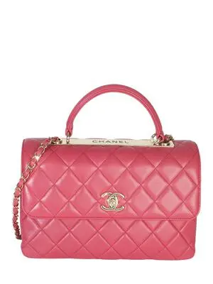 Chanel Lambskin Flap Bag - Pink