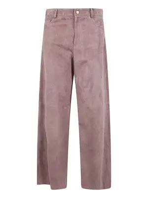 MAX MARA SMMFULMINE Suede Trousers
