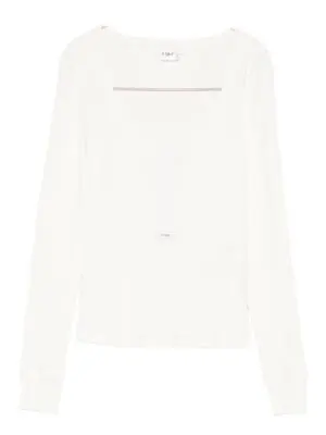 Chloé Cotton Sweater - White