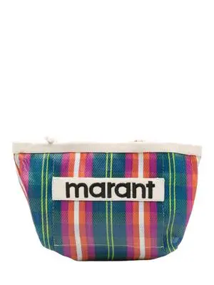 Isabel Marant Powden Nylon Pouch - Sky Blue