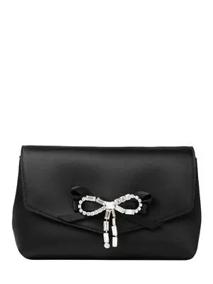 JIMMY CHOO Soft Bow Mini Bag - Black