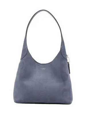 COACH Brooklyn 28 Suede Leather Shoulder Bag - Blue
