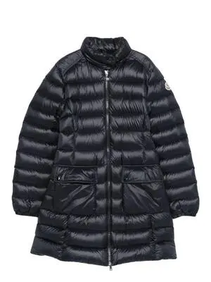 Moncler Genet Long Down Jacket - Blue