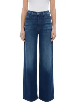 MOTHER Wide Leg Jeans - Blue