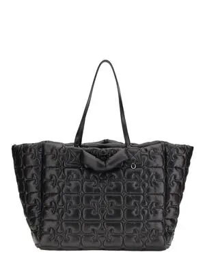 GANNI Tote Bag Black