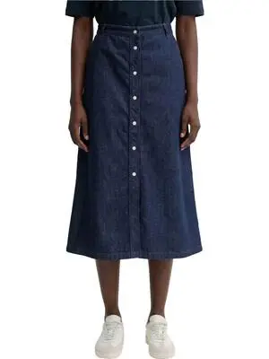 A.p.c. A-line Skirt - Denim